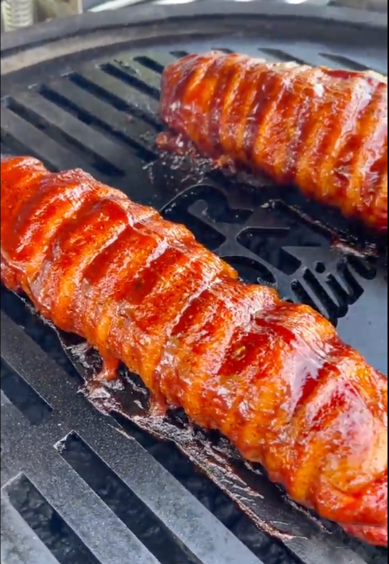 Bacon Wrapped Pork Tenderloin – Bear Mountain BBQ