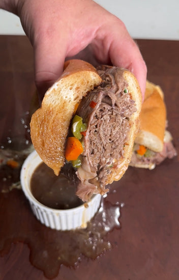 Chicago Italian Beef Sandwiches – Bear Mountain BBQ