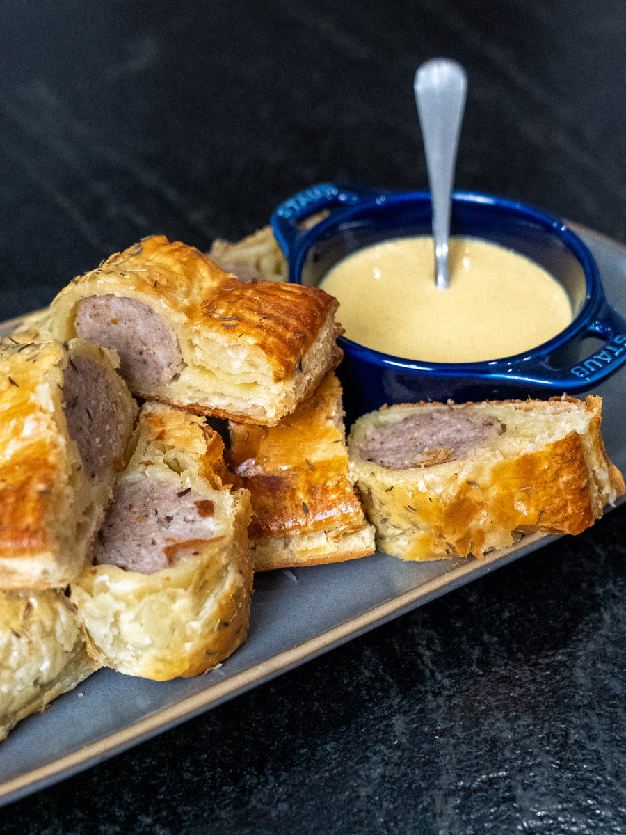 The Grill Dads English Sausage Rolls – Bear Mountain BBQ