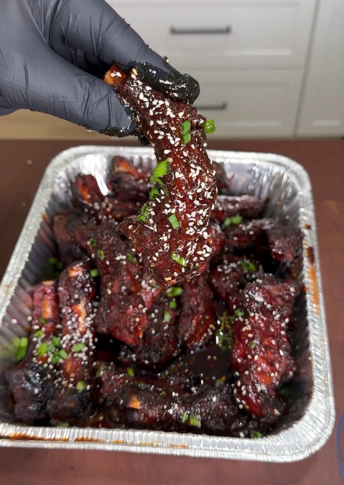 Honey Garlic Sriracha Party Ribs – Bear Mountain BBQ
