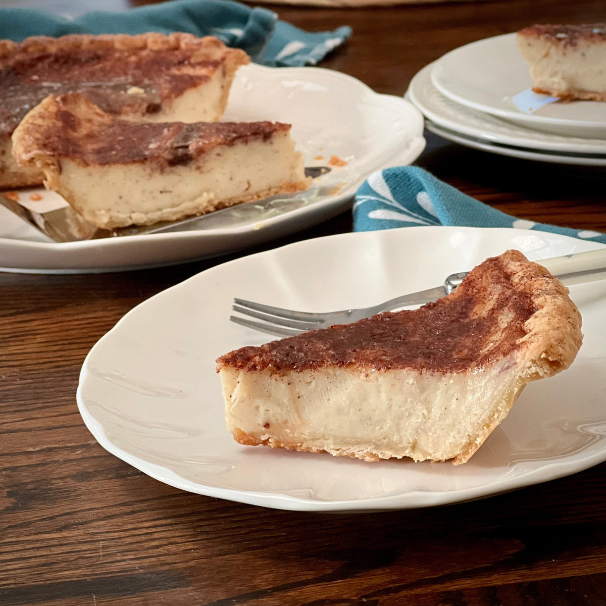 Hoosier Sugar Cream Pie – Bear Mountain BBQ