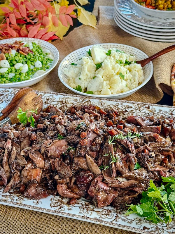 Smoked and Braised Turkey Legs – Bear Mountain BBQ