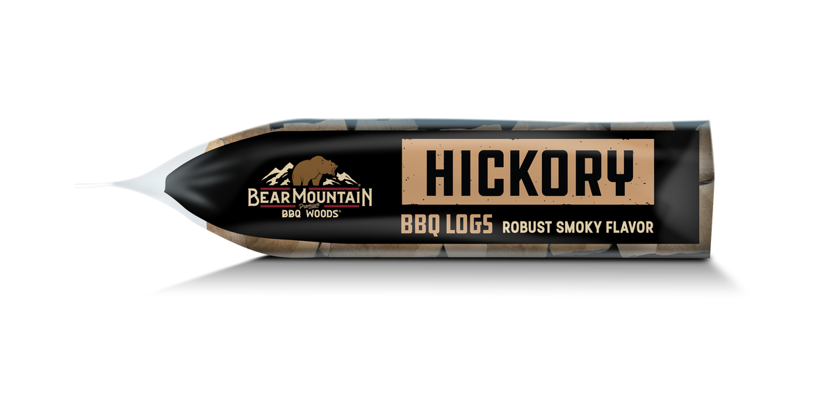 Hickory BBQ Wood Logs – Bear Mountain BBQ