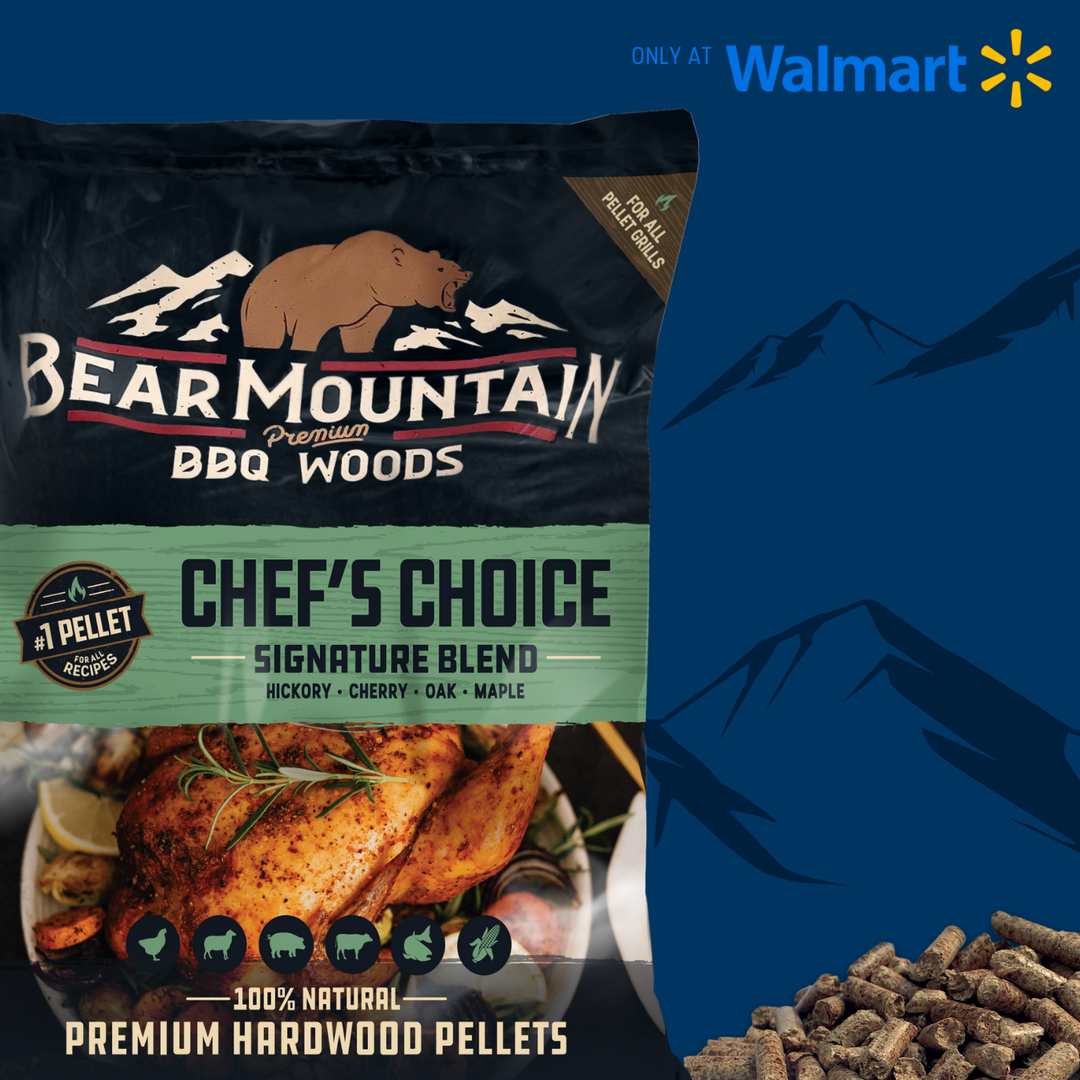 Bear Mountain Chef's Choice 100% Hardwood All Natural BBQ Wood Pellets – Bear Mountain BBQ