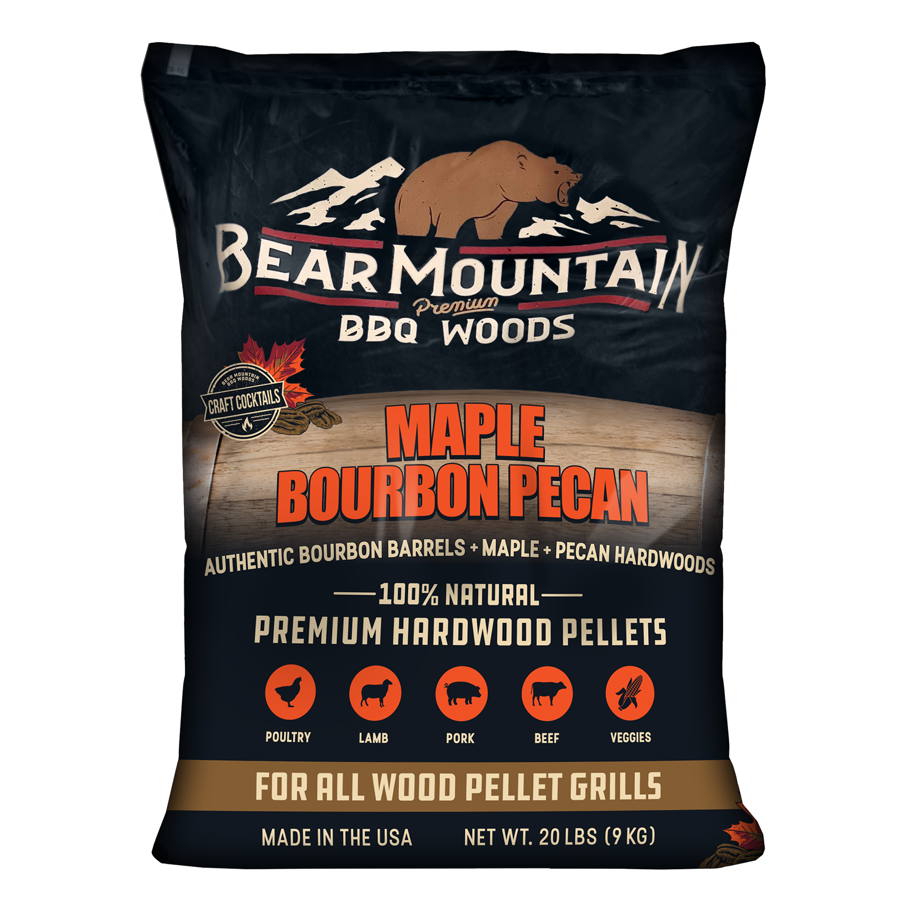 Grilled Peach Bourbon Maple Smash – Bear Mountain BBQ